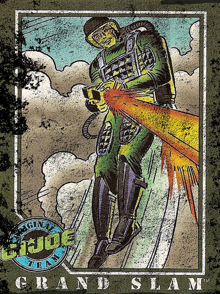"GI Joe Grand Slam " T-shirt for Sale by jayayala | Redbubble | gi joe ...