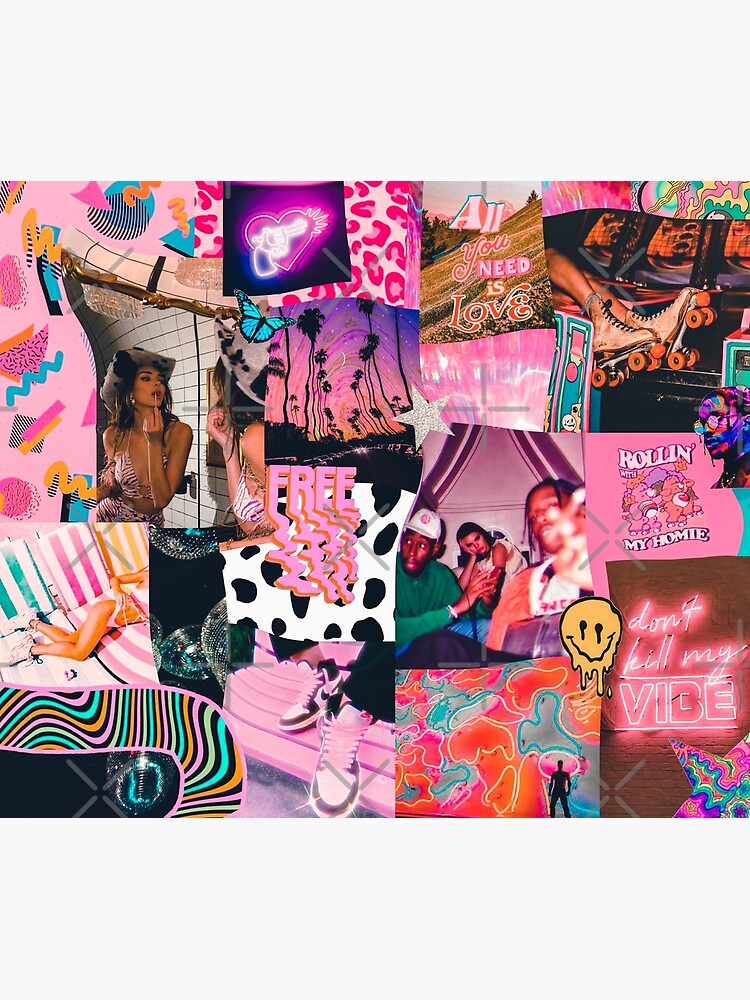 "trippy baby collage" Poster for Sale by alexnoellejones | Redbubble