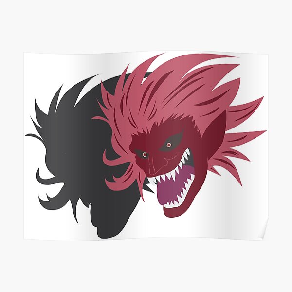 "Bishokuya Toriko Aka Oni" Poster by Tridian27 | Redbubble