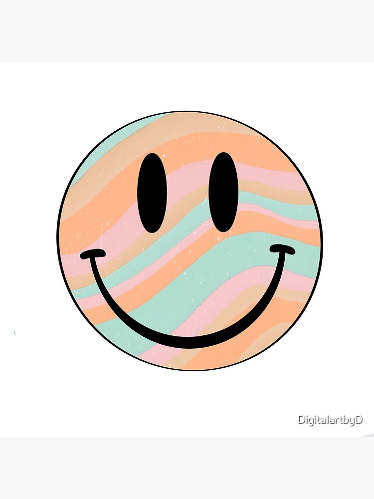 "Distressed VSCO Smiley Face " Poster for Sale by DigitalartbyD | Redbubble
