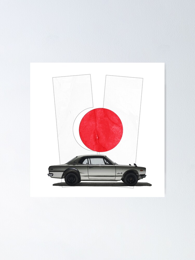 "Hakosuka " Poster by mvommen | Redbubble