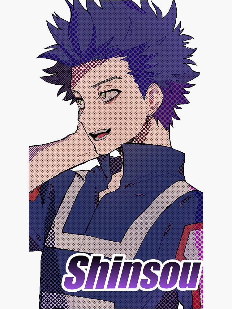 "Bnha shinsou" Sticker by Frsshhyy | Redbubble