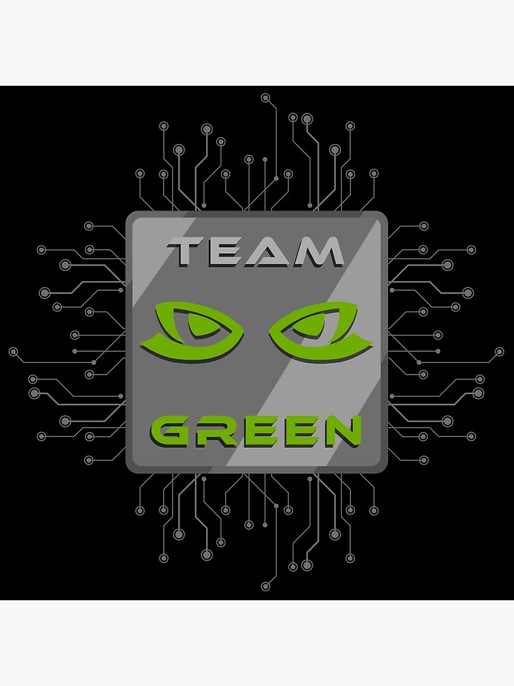 "Team Green" Poster by DuDess-DuDe | Redbubble