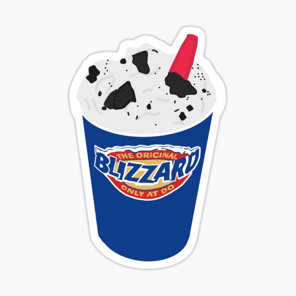 "DQ Blizzard" Sticker for Sale by smcsherry | Redbubble