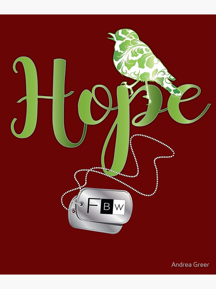 "Hope Bird" Poster for Sale by faithbw | Redbubble