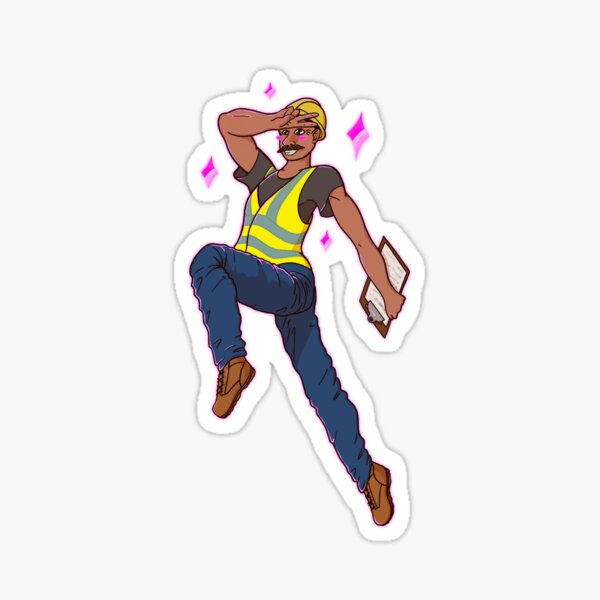 "OSHA Magical Girl" Sticker for Sale by rileygr | Redbubble