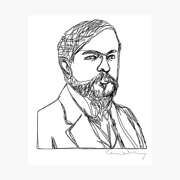 Classical Music Claude Debussy Photographic Prints | Redbubble