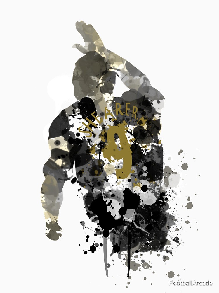 "Alan Shearer Newcastle United Legend Art" T-shirt for Sale by ...