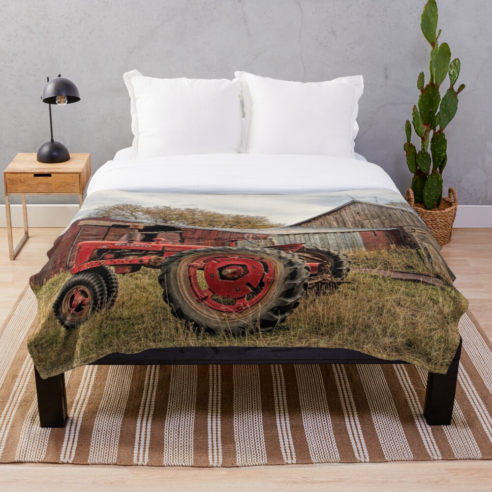 "Down on the Farm" Throw Blanket for Sale by alanathrower | Redbubble