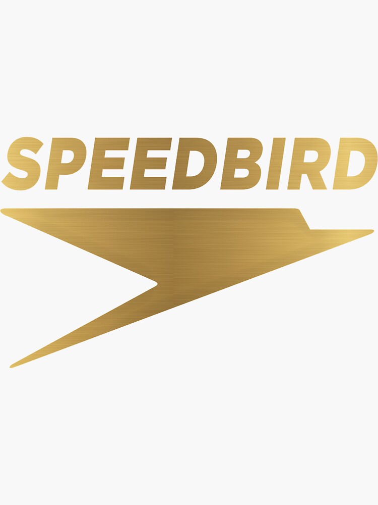 "Speedbird - Classic British Aviation History" Sticker for Sale by ...