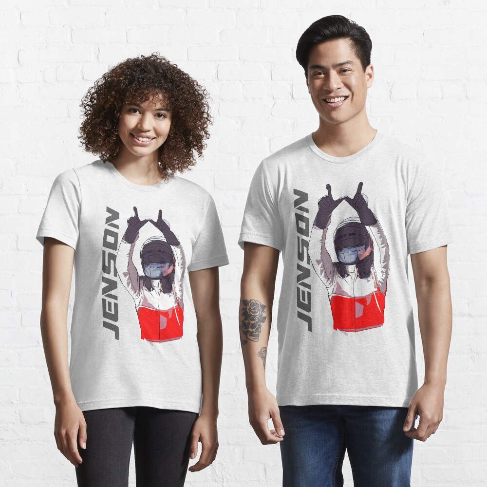 "Jenson Button" T-shirt for Sale by RetroLink | Redbubble | jenson t ...