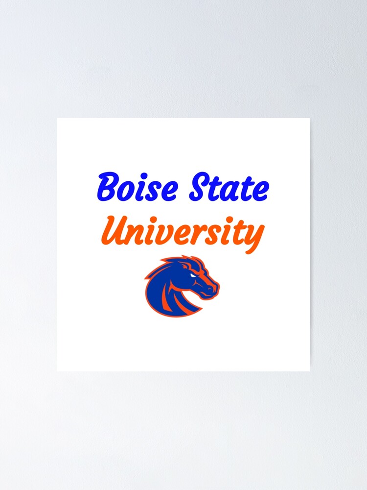 "Boise Logo" Poster for Sale by Ka1830 | Redbubble