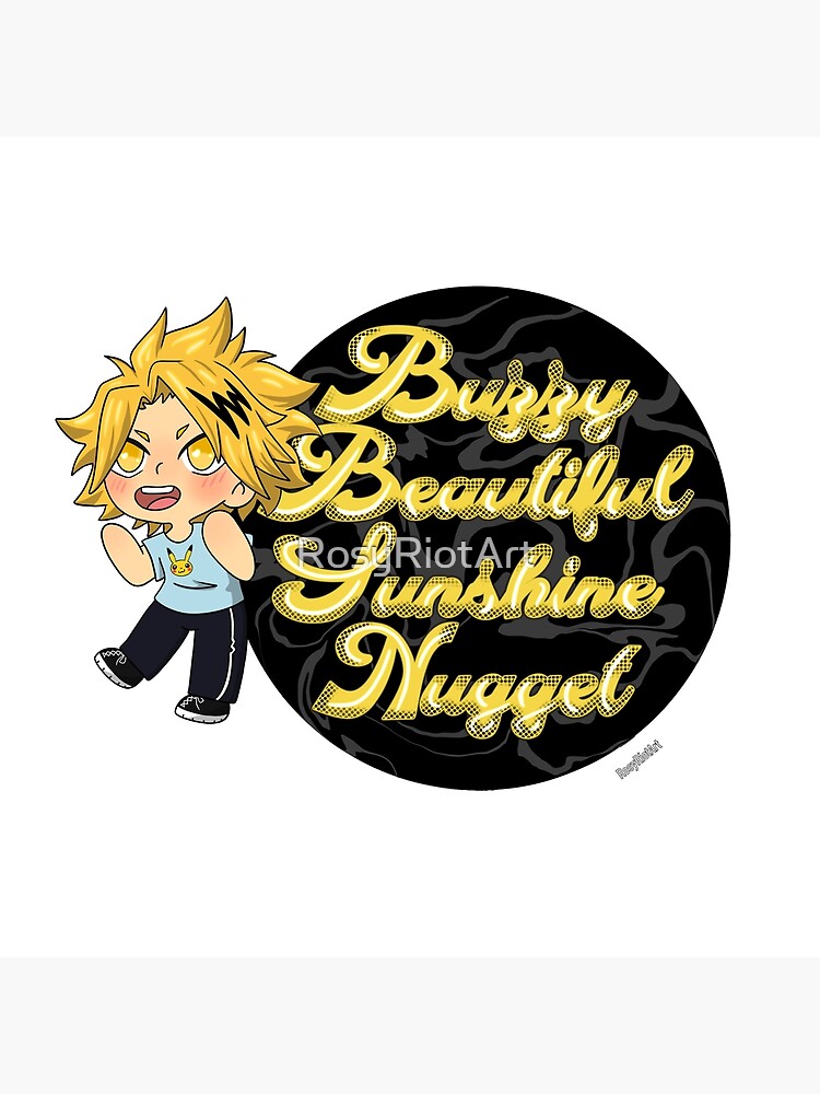 "Denki Buzzy Beautiful Sunshine Nugget" Art Print for Sale by ...