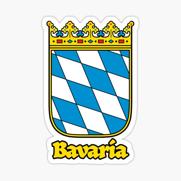 "Bavarian Flag Gifts, Stickers & Products (GFL)" Sticker by mpodger ...