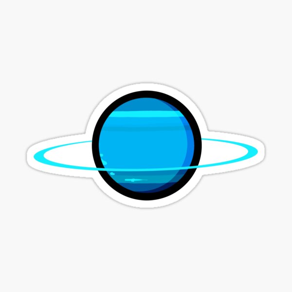 "Planet Uranus" Sticker by haz5077 | Redbubble