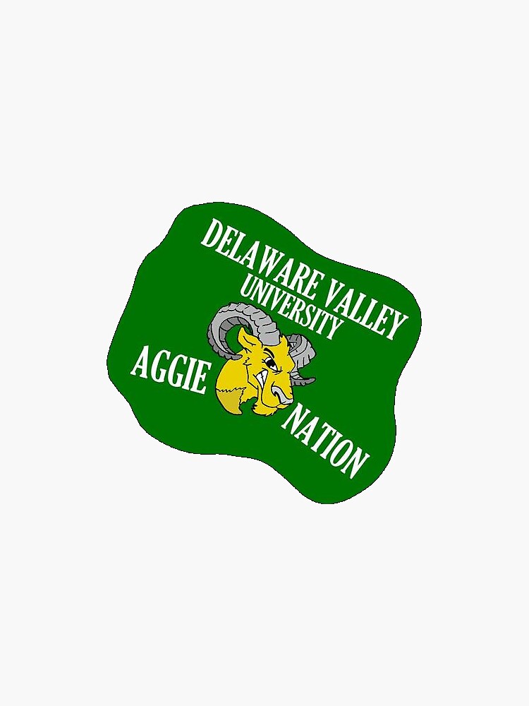 "DELAWARE VALLEY AGGIE NATION" Sticker by Simplycaseyt | Redbubble