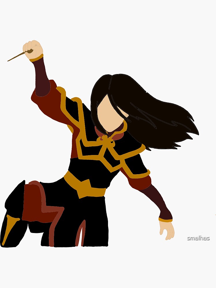 "Azula" Sticker by smalhas | Redbubble