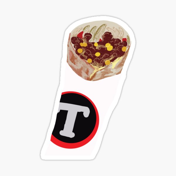 "Turks Shawarma" Sticker by violetcho | Redbubble