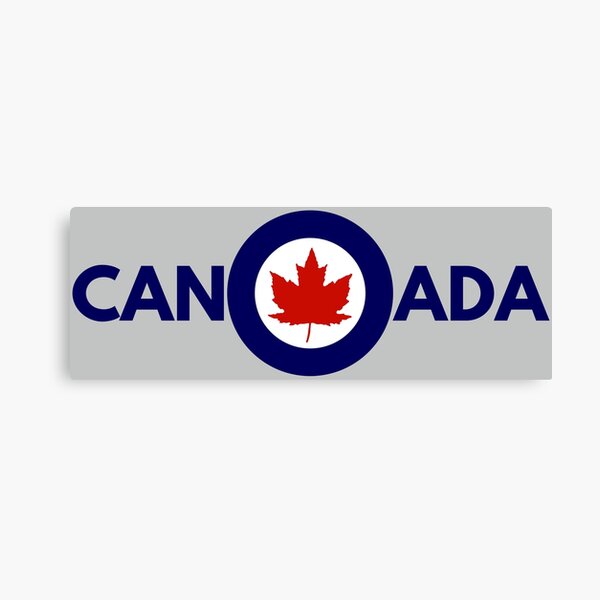 "Canada Classic RCAF Roundel" Canvas Print by CitizenAwear | Redbubble