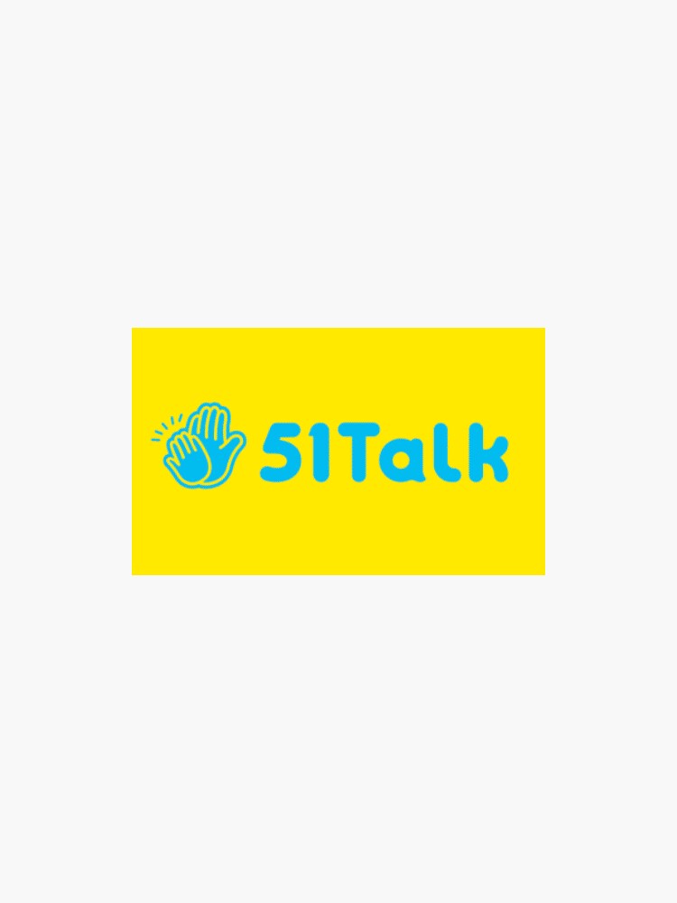"51 Talk" Sticker for Sale by OlgaMK321 | Redbubble
