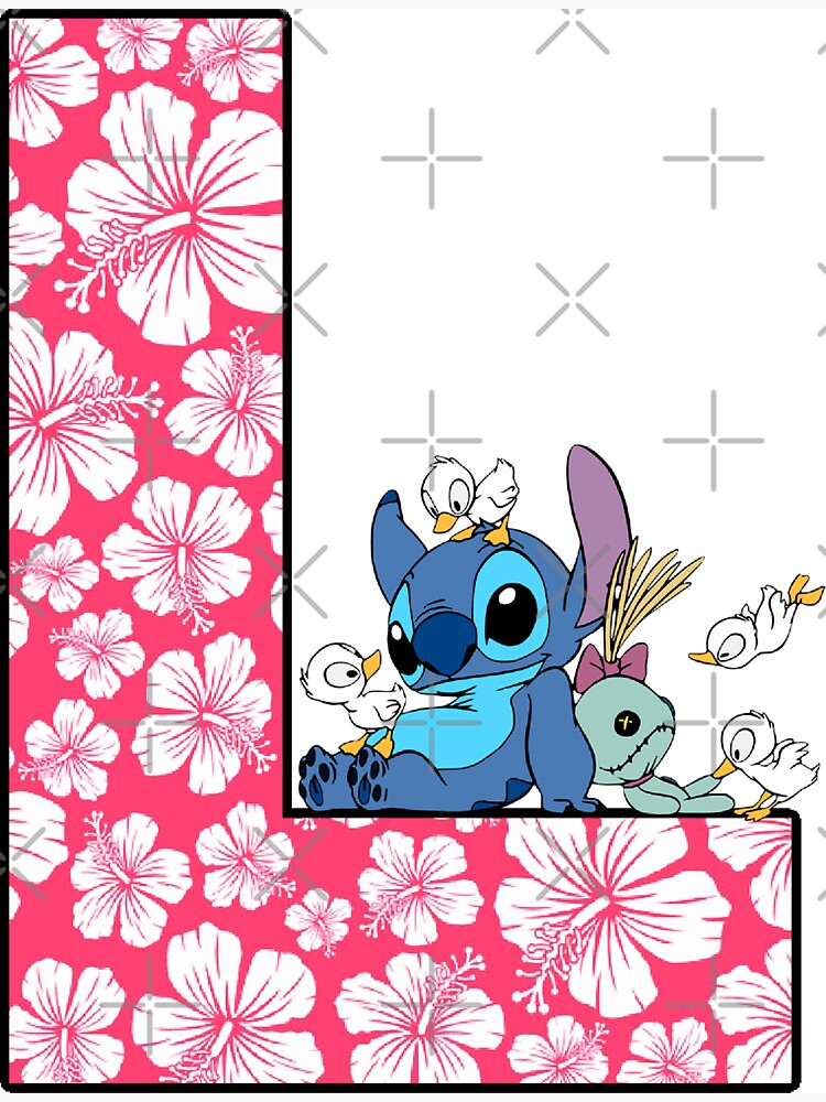 "Lilo & Stitch Letter L " Magnet for Sale by Lizettesotelo | Redbubble