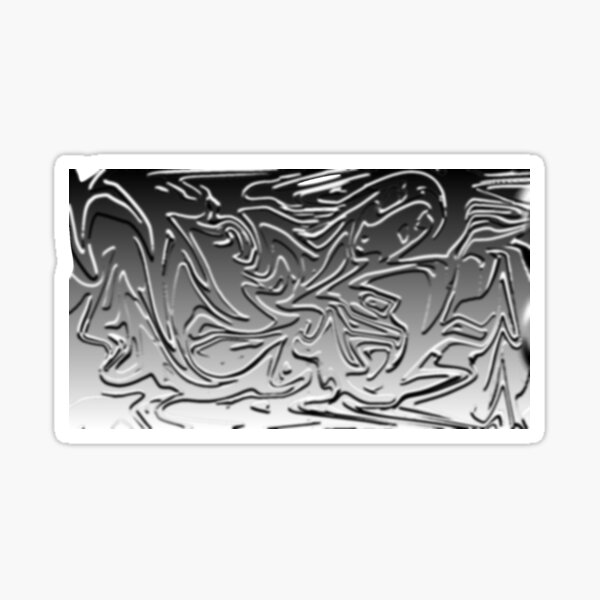"Foil" Sticker for Sale by LittleFluff545 | Redbubble