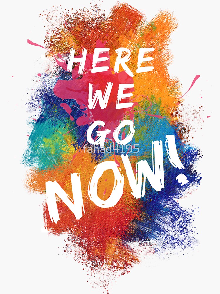 "Here We Go Now Masks & Fitted Masks | Travel now | Gift for birthday ...