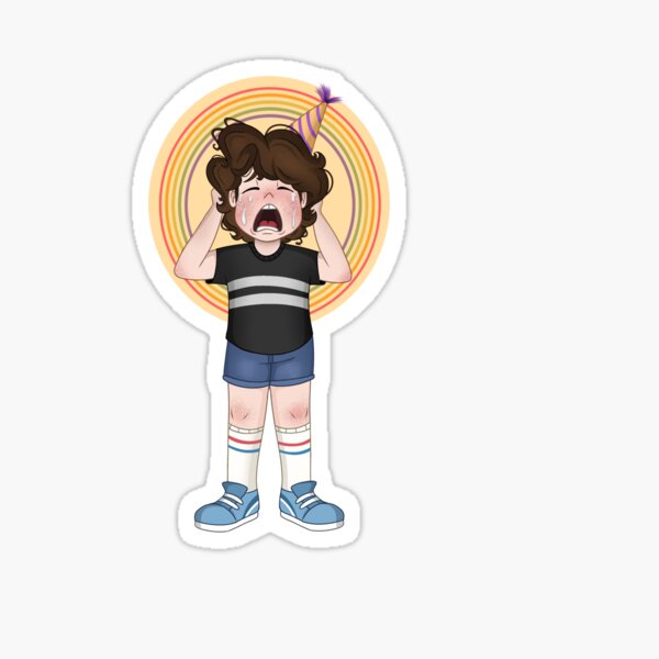"Five nights at freddys crying child merch " Sticker for Sale by ...