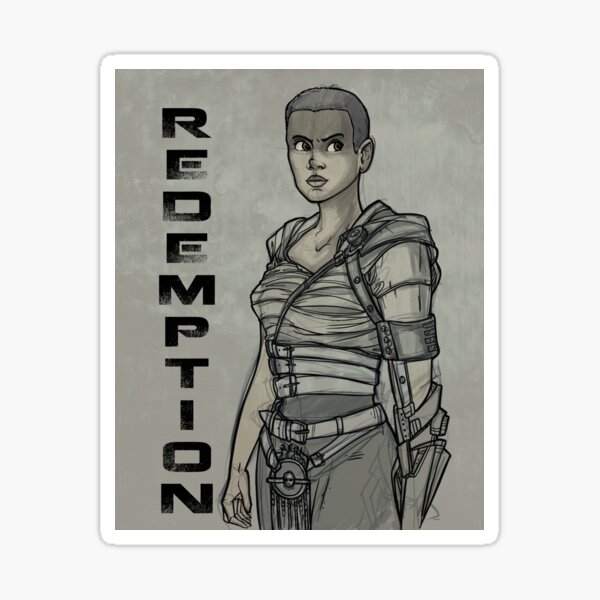 "Redemption" Sticker for Sale by khallion | Redbubble