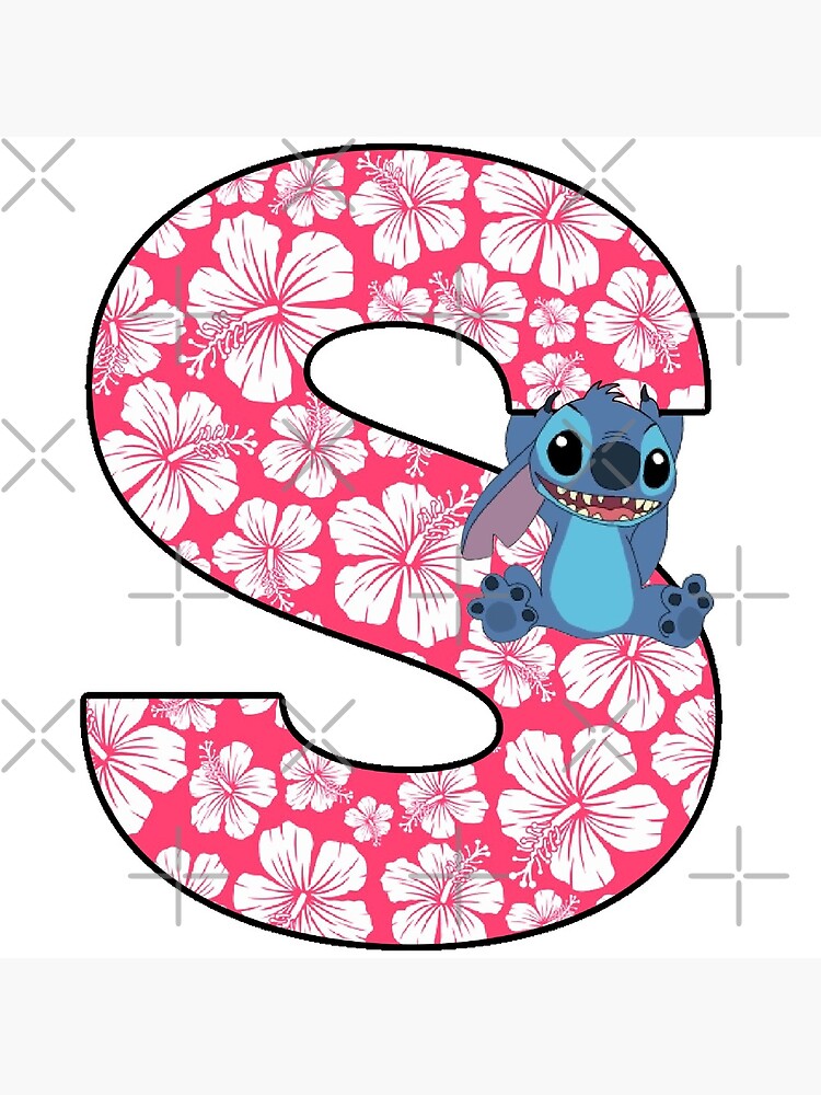 Lienzo «Lilo & Stitch Letra S» de Lizettesotelo | Redbubble