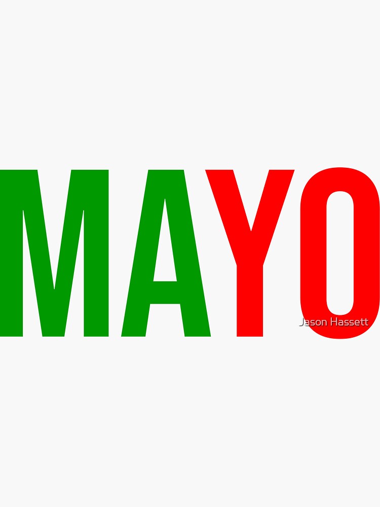 "Mayo County Colours" Sticker for Sale by bepresentinyou | Redbubble