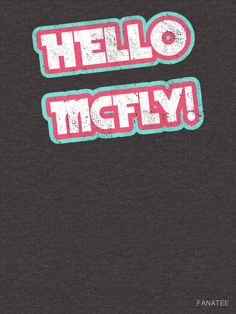 "Hello McFly!" Pullover Hoodie by FANATEE | Redbubble