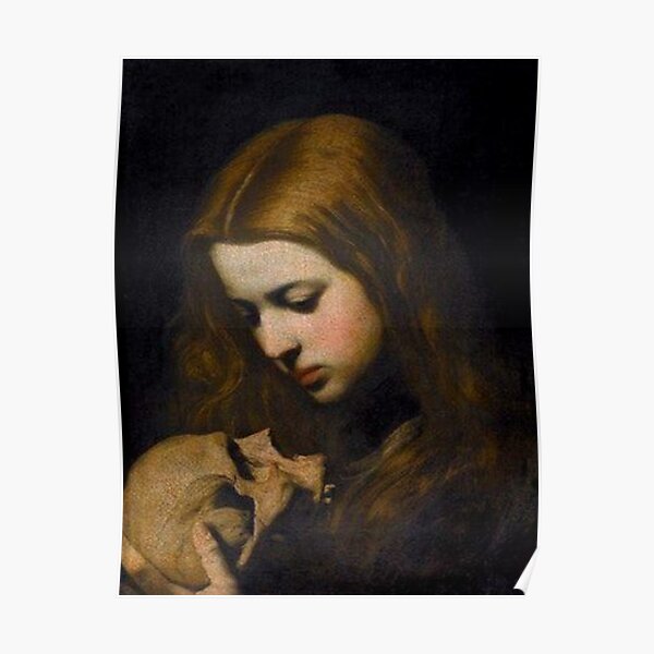 "Maria Magdalena in Meditazione, Jusepe de Ribera, 1623" Poster by ...