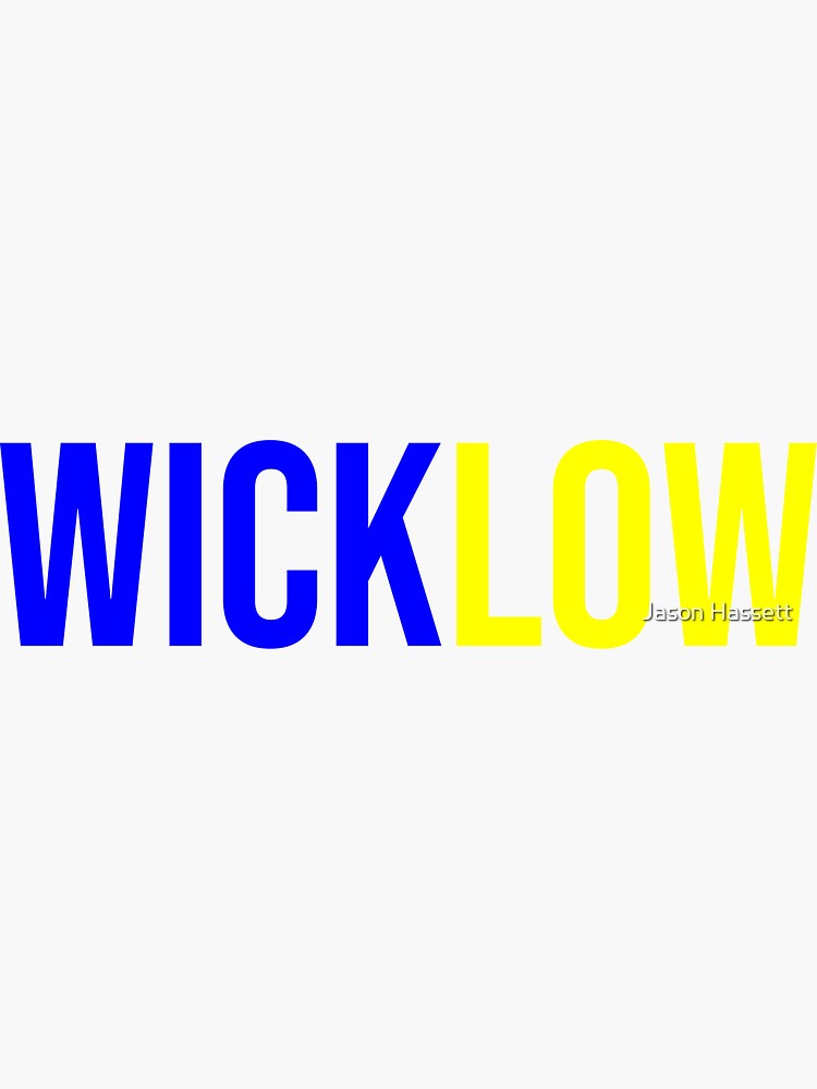 "Wicklow County Colours" Sticker for Sale by bepresentinyou | Redbubble