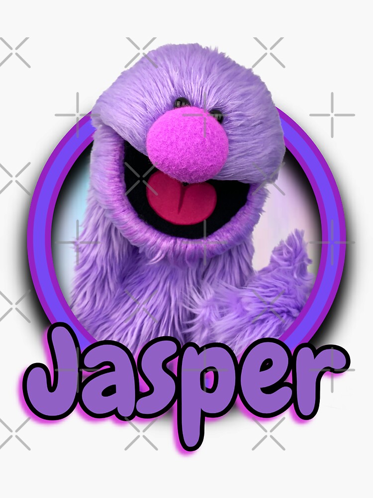 "JASPER" Sticker for Sale by Unspirations | Redbubble