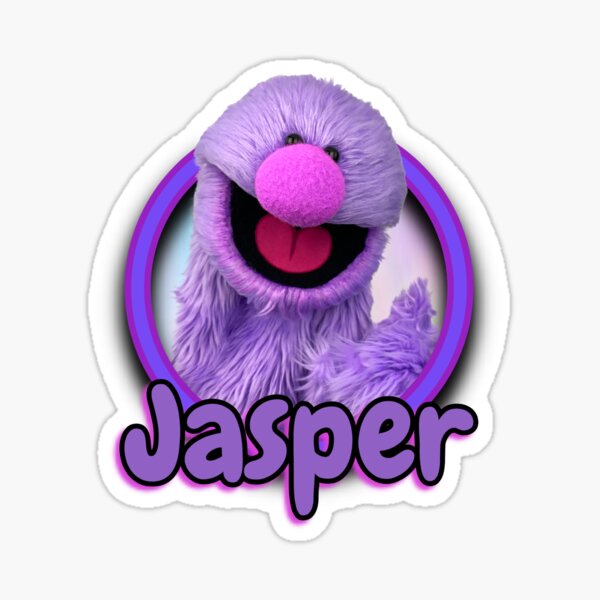 "JASPER" Sticker for Sale by Unspirations | Redbubble