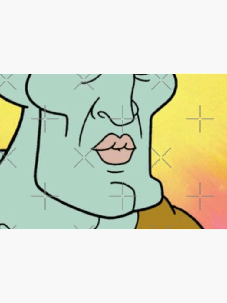 "Handsome Squidward MASK (SPONGEBOB)" Mask for Sale by Boxingsfinest ...