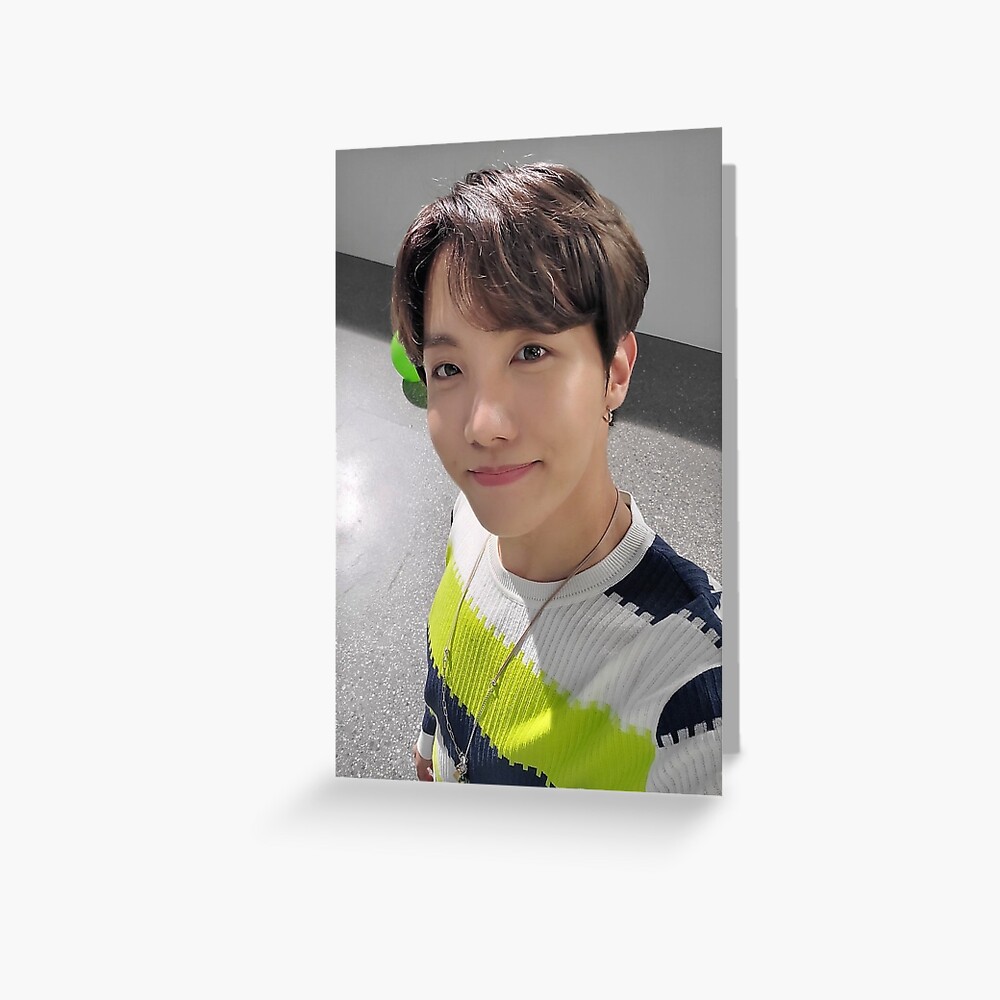 "Jhope photocard" Greeting Card for Sale by wthkaneki | Redbubble