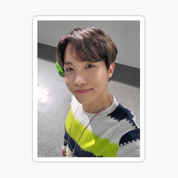 "Jhope photocard" Sticker for Sale by wthkaneki | Redbubble
