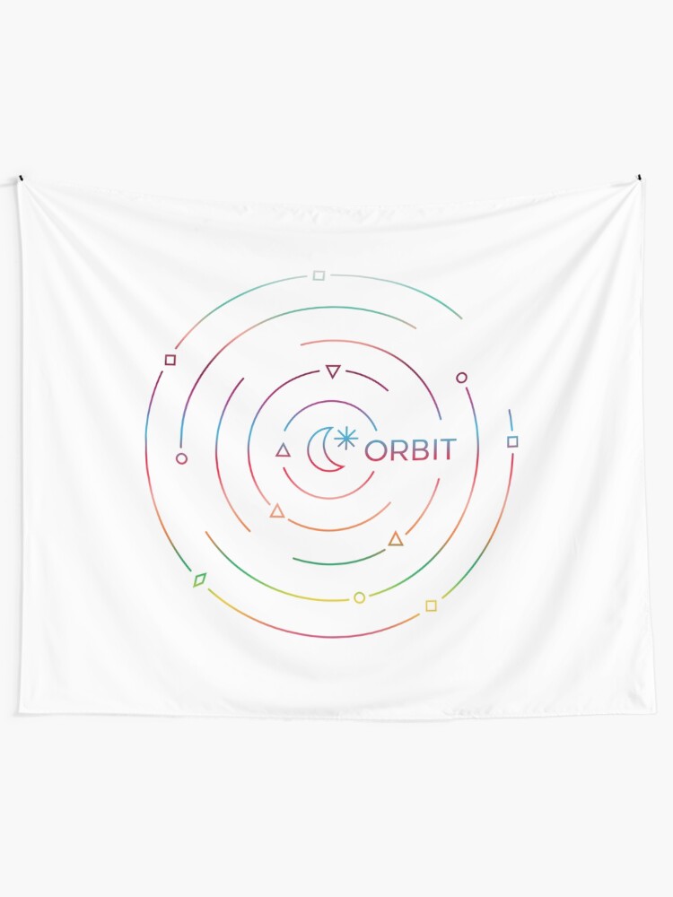 "LOONA'S Orbit Logo" Tapestry for Sale by cal-mnds | Redbubble