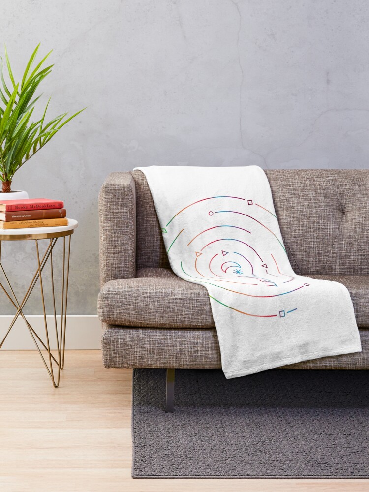 "LOONA'S Orbit Logo" Throw Blanket for Sale by cal-mnds | Redbubble