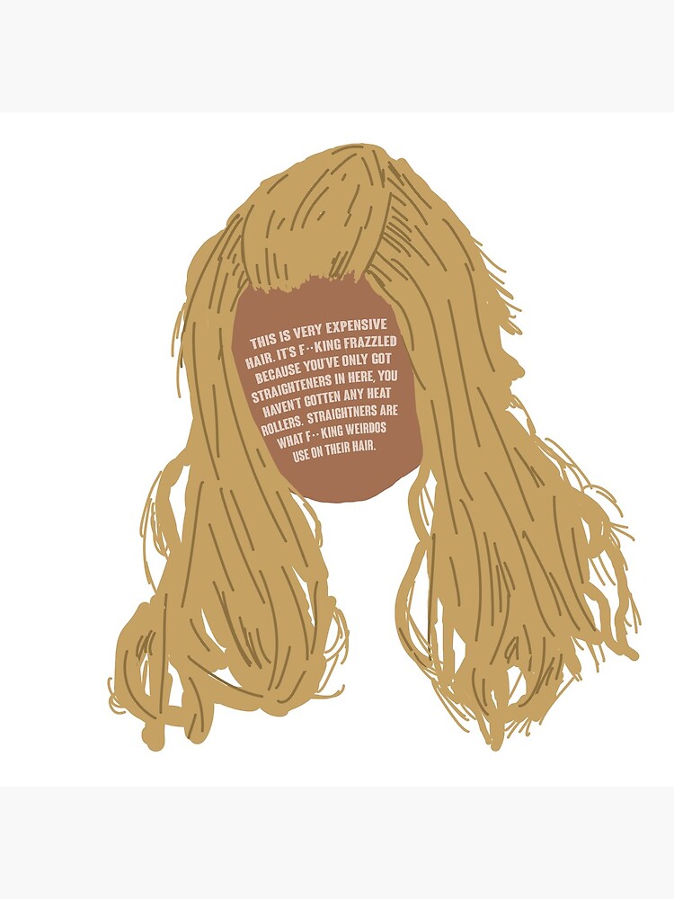 "Gemma Collins Hair Is Frazzled Meme" Poster by india-morgan22 | Redbubble