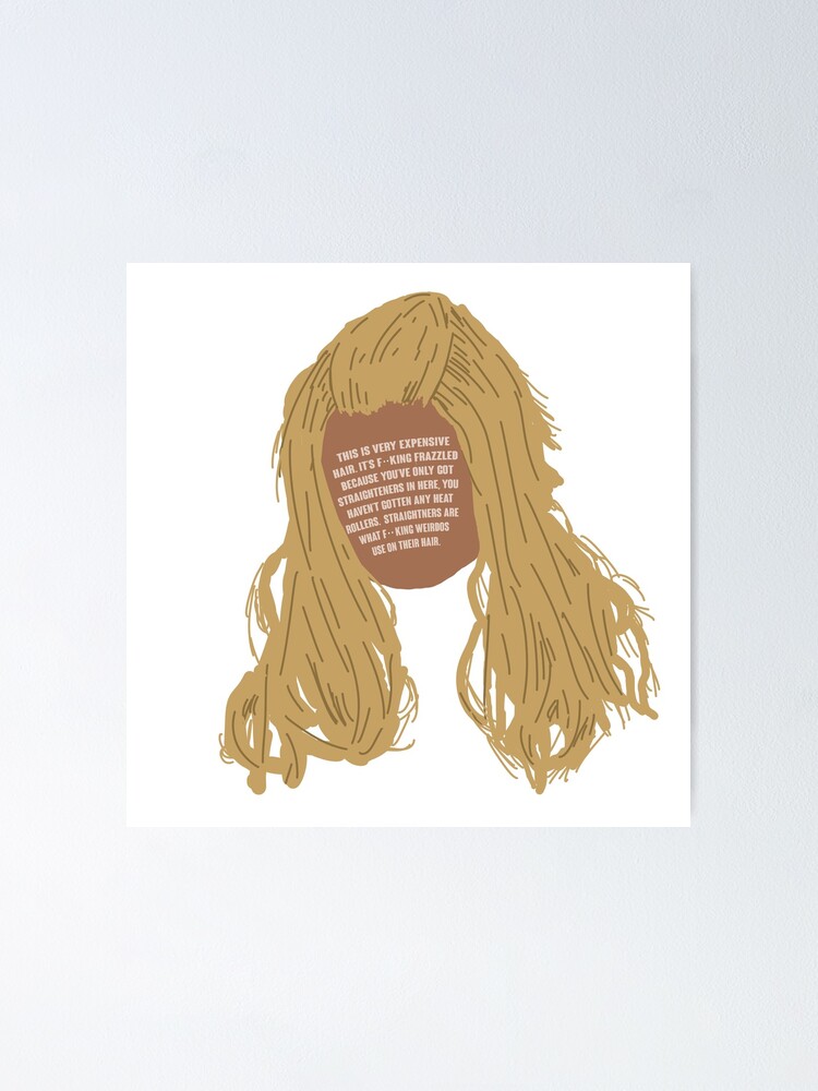 "Gemma Collins Hair Is Frazzled Meme" Poster by india-morgan22 | Redbubble