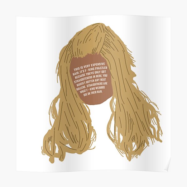 "Gemma Collins Hair Is Frazzled Meme" Poster by india-morgan22 | Redbubble
