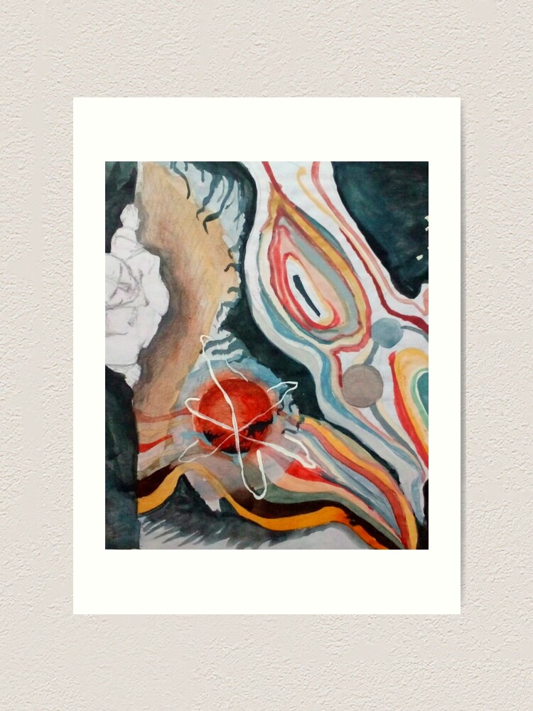 Lámina artística « átomos y circuitos. Perfecto como regalo para tu ...