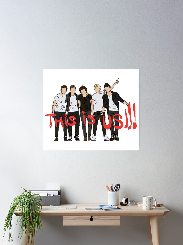 One Direction Poster On Wall DAYOBOB One Direction Poster Album Cover
