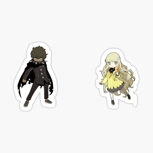 "Persona Q - Rei & Zen Set" Sticker for Sale by Joader | Redbubble