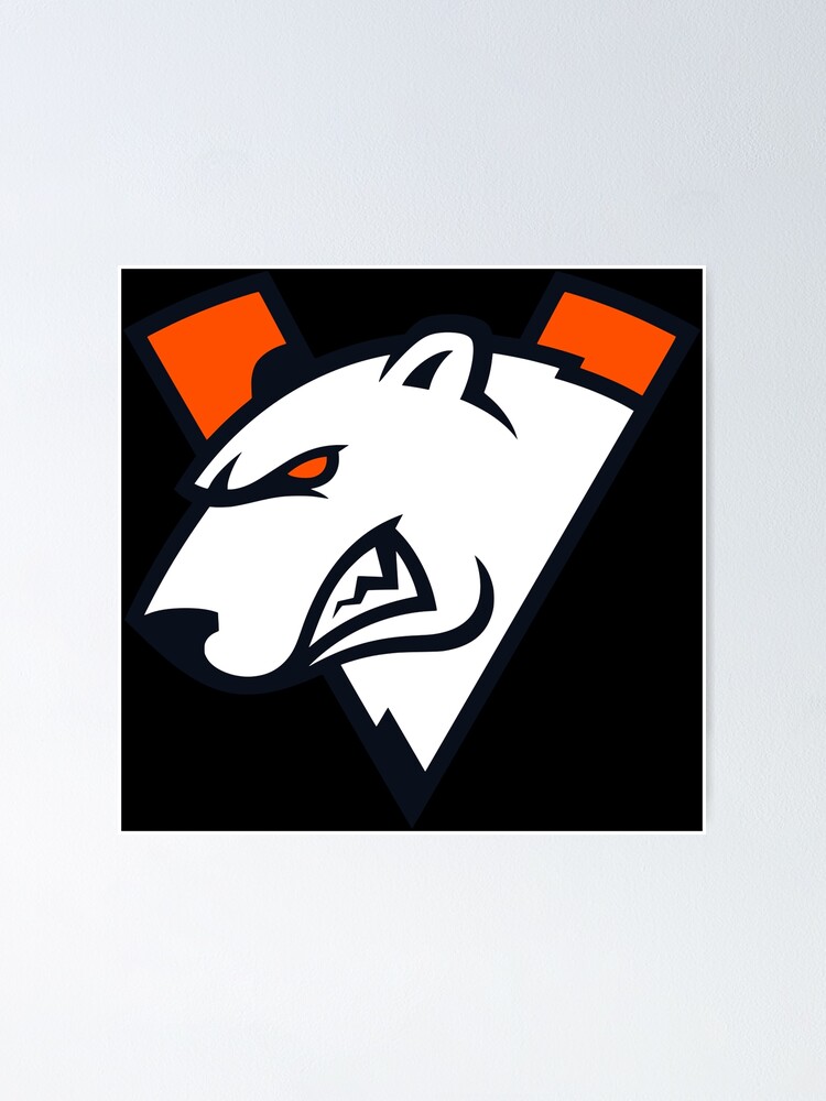 "Virtus Pro Logo Vector" Poster for Sale by Nvaa | Redbubble