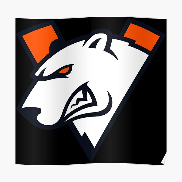 "Virtus Pro Logo Vector" Poster for Sale by Nvaa | Redbubble