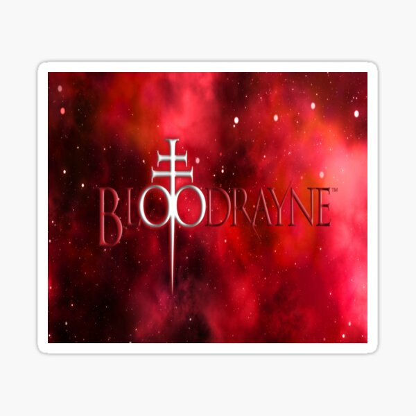 "Bloodrayne x Blood Red Galaxy" Sticker for Sale by BabeBoutique ...